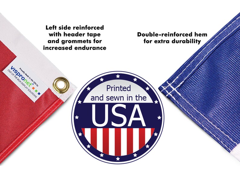 Custom 3x5 Flag Single-sided Print With 100% Visibility on | Etsy