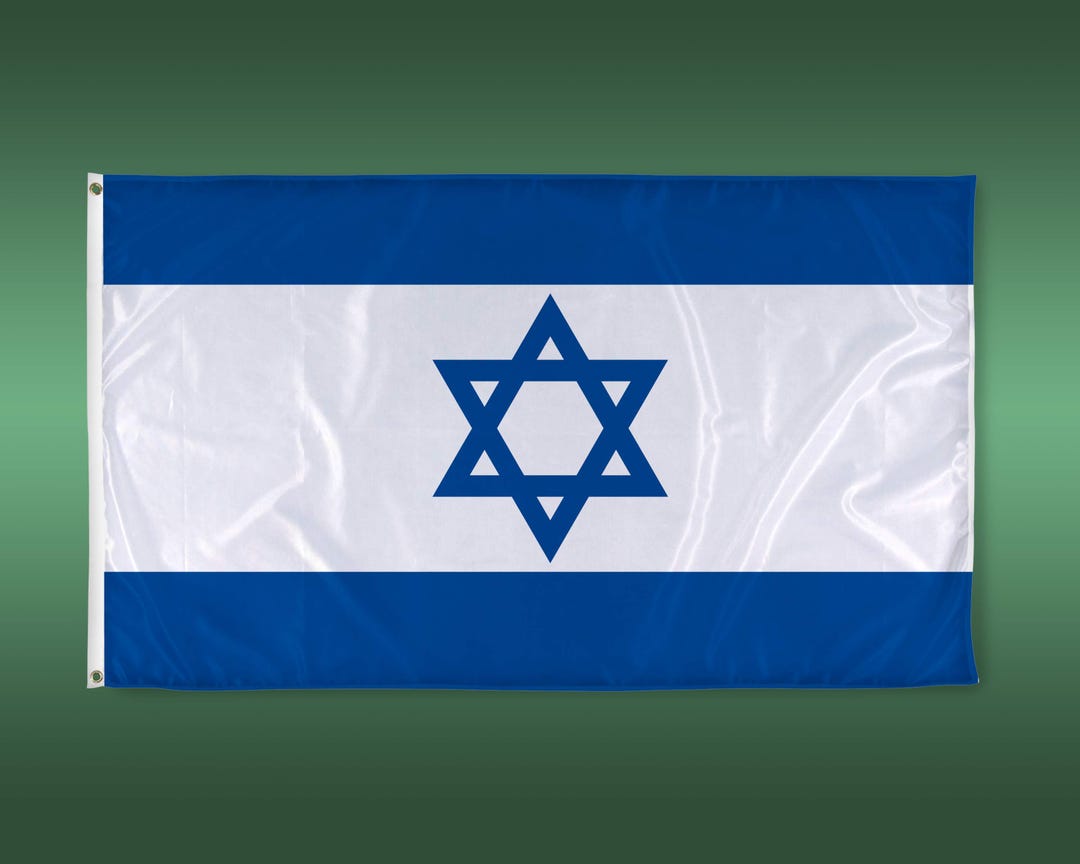 Handmade Israel Flag - 3ft X 5ft - Made From Durable Polyester - Etsy