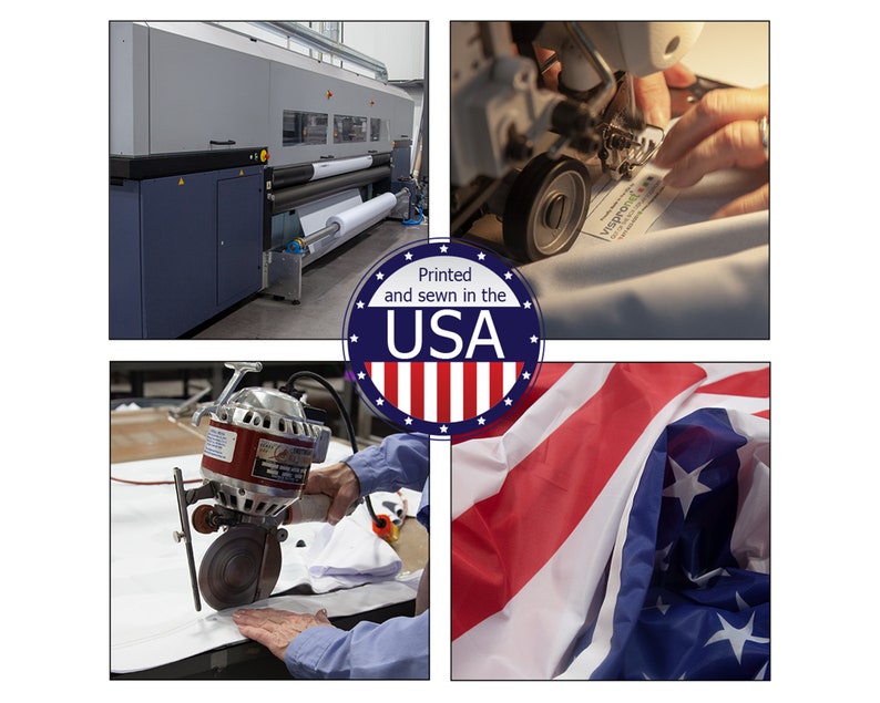 Custom 3x5 Flag Single-sided Print With 100% Visibility on | Etsy