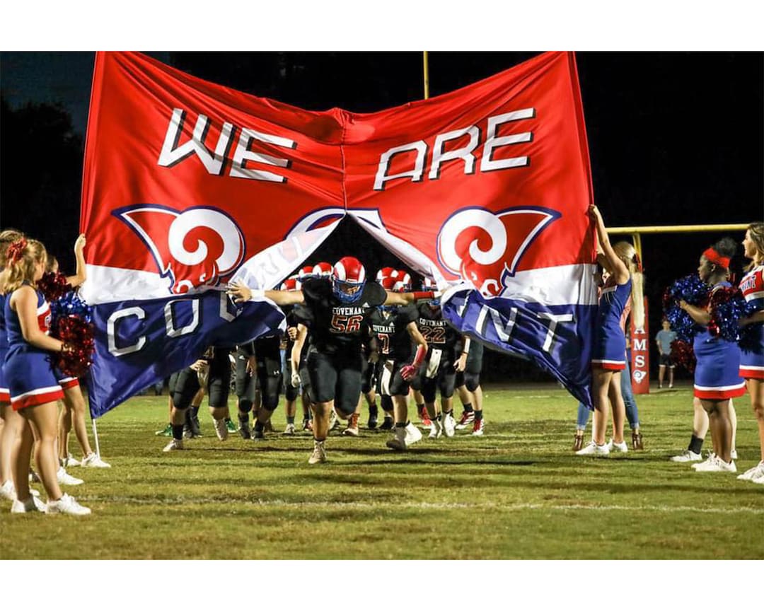 Breakaway Banner for Sports Games | Homecoming Football Run Through ...