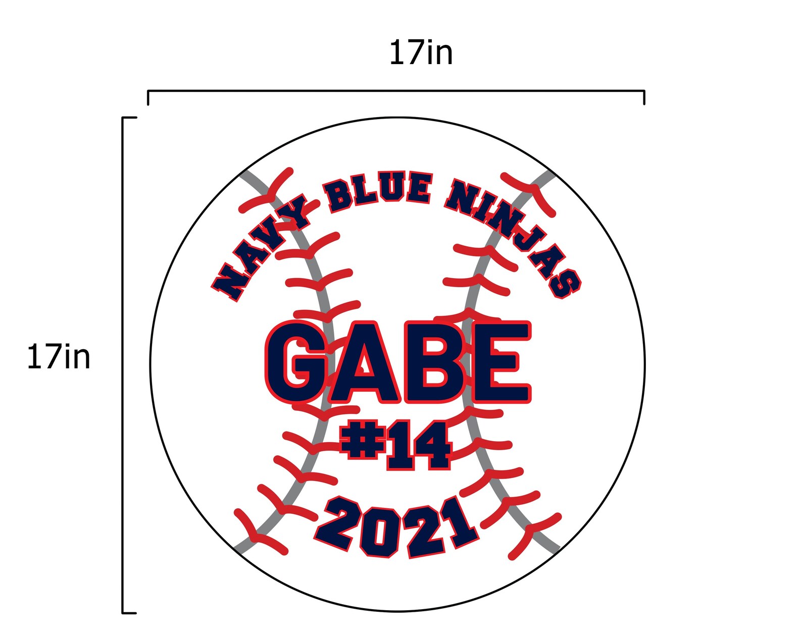 Baseball Yard Signs Personalized With Team Name Number & - Etsy