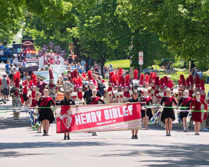 Custom Parade Banner: Hand-sewn Polyester, Optional Pole & Fringe - Etsy