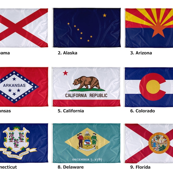 State Flags - Etsy