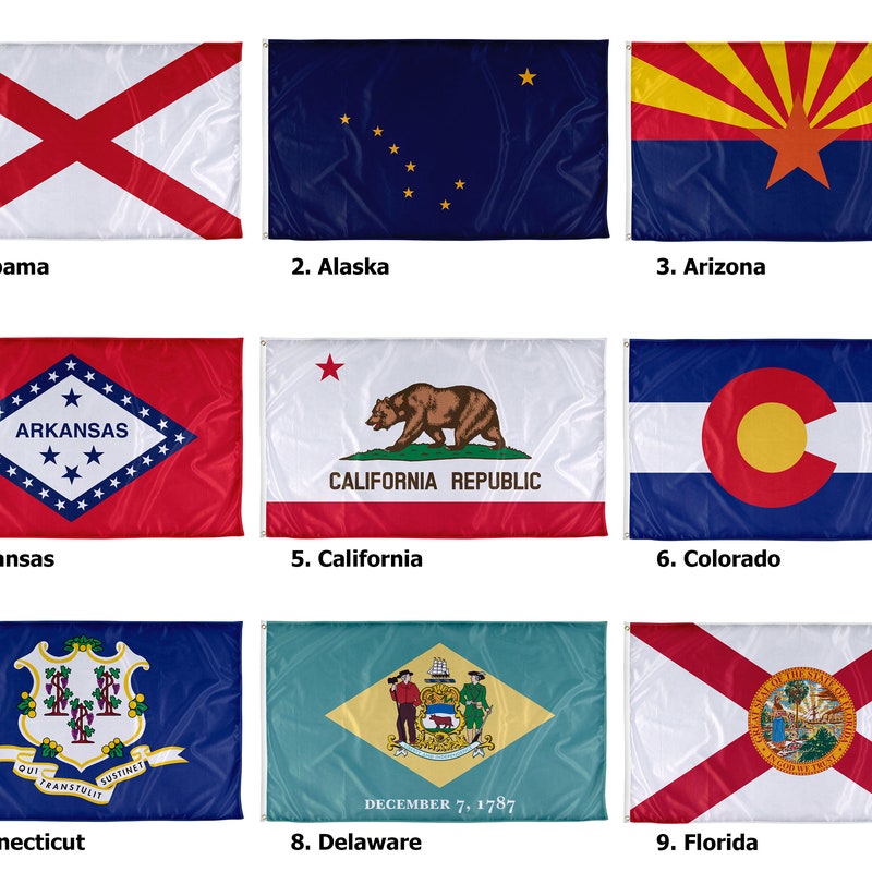 State Flags - Etsy