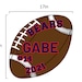 Personalized Football Yard Signs With Team Name Number & - Etsy