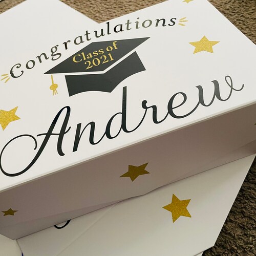 Graduation Memories Personalized Photo Keepsake Box Gifts for - Etsy