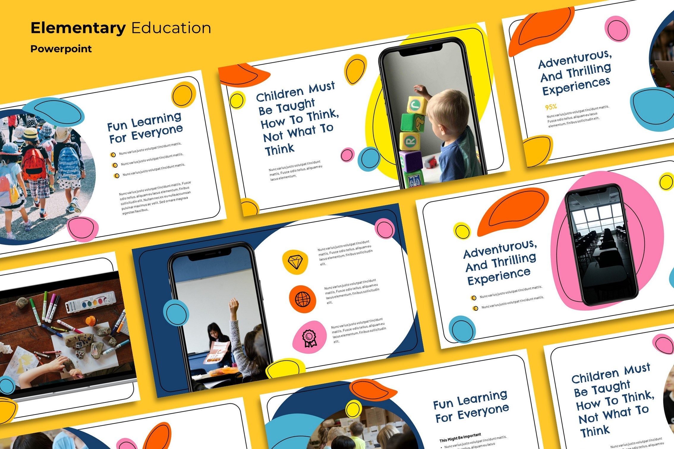 Elementary School Powerpoint Templates