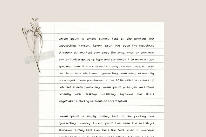 Oh My Notes - Handwritten Font for Notebook Font, Good Notes Font ...