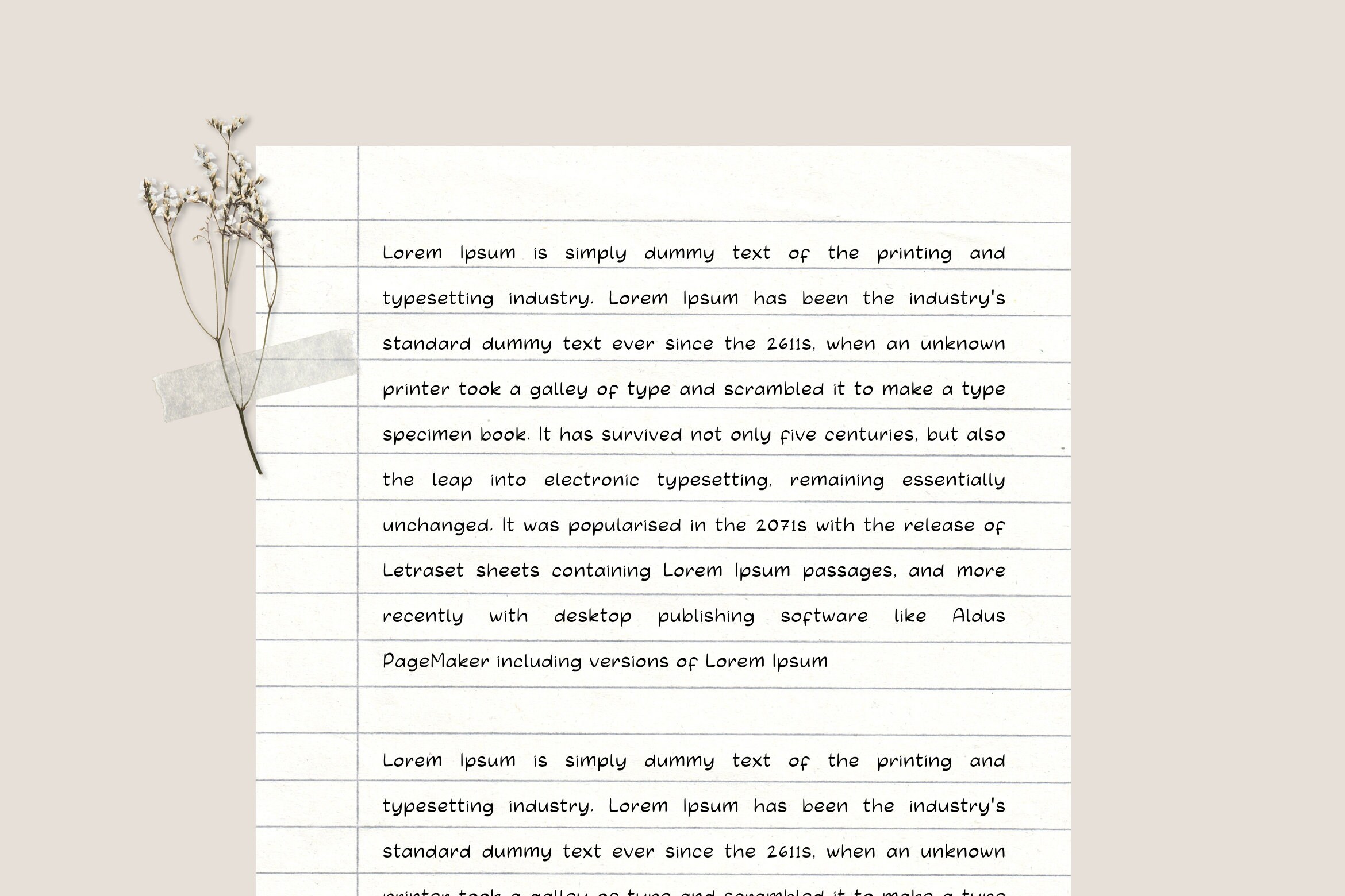 Oh My Notes - Handwritten Font for Notebook Font, Good Notes Font ...
