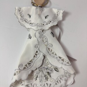 Handcrafted Wooden Spoon Angel, Handmade Christmas Decor, Unique Tree ...