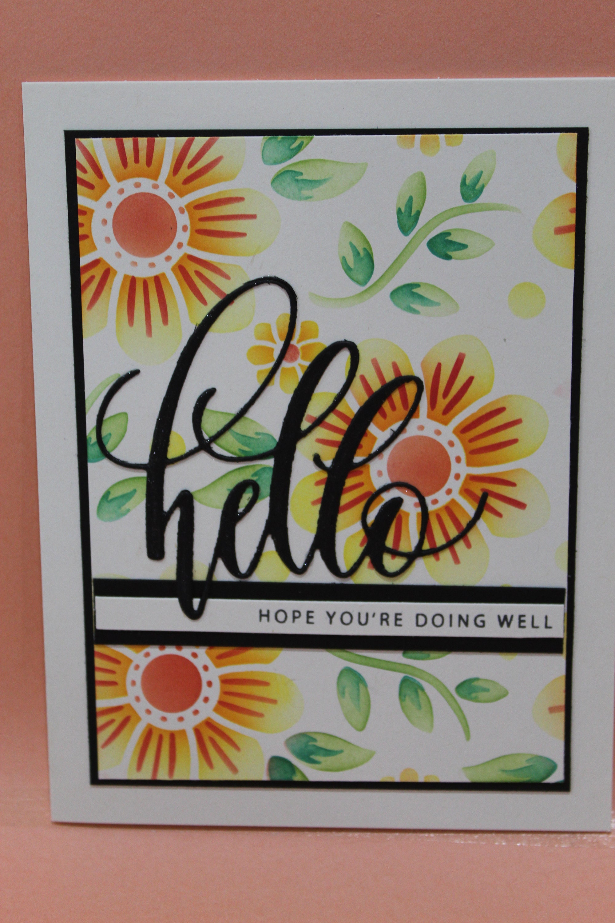 Hello Card - Etsy