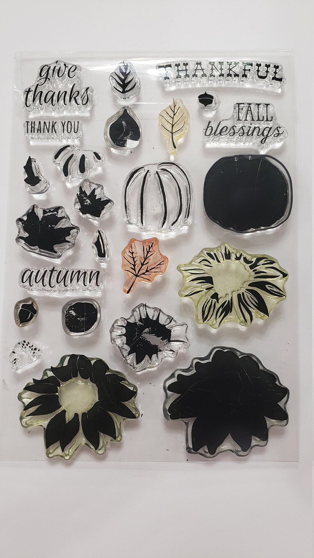 Carta Bella Fall Break Stamp Set - Etsy