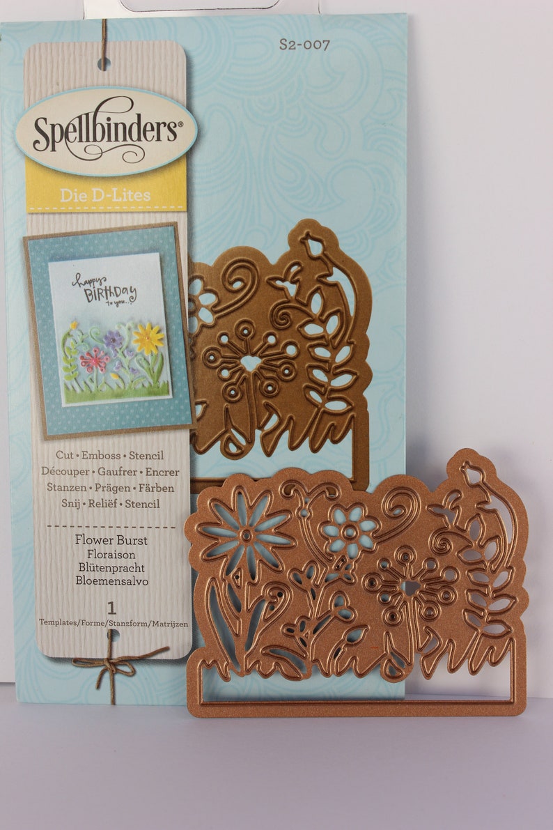 Spellbinders Flower Burst Die - Etsy