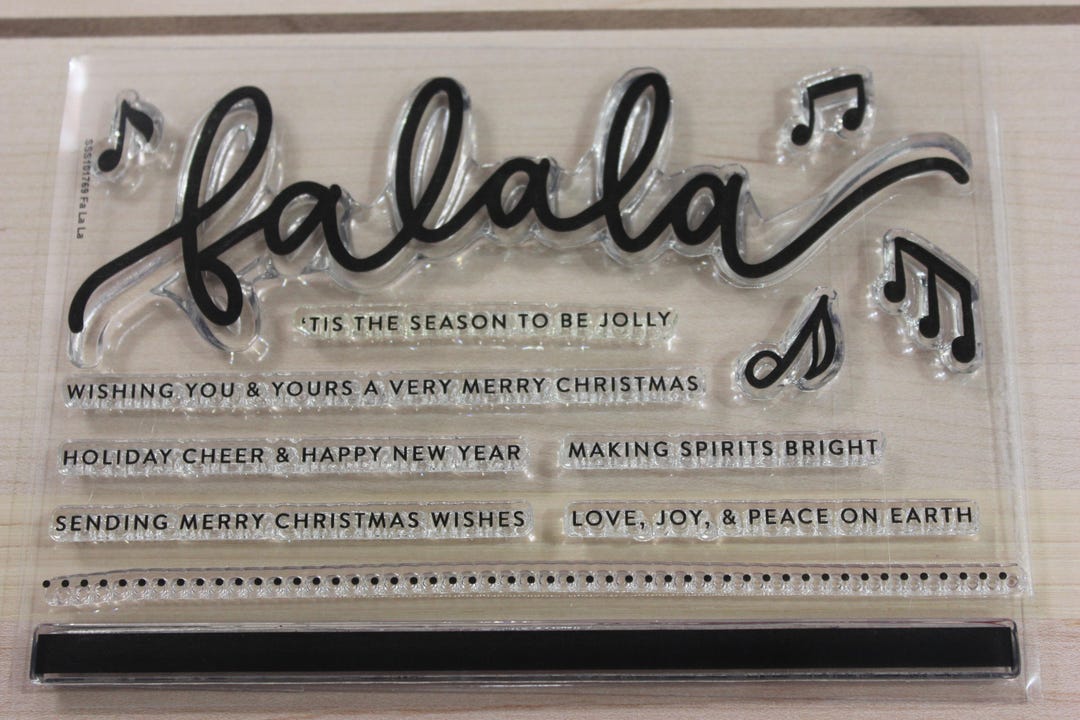 Simon Says Stamp Fa La La Stamp Set - Etsy