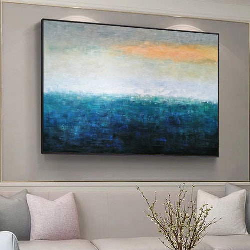 Large Abstract Painting on Canvas Oversized Wall Art Large - Etsy