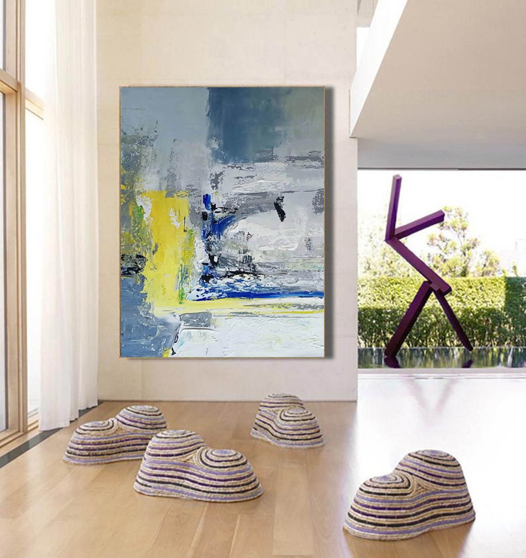 Abstract Painting Original,large Canvas Wall Art,oversized Abstract ...