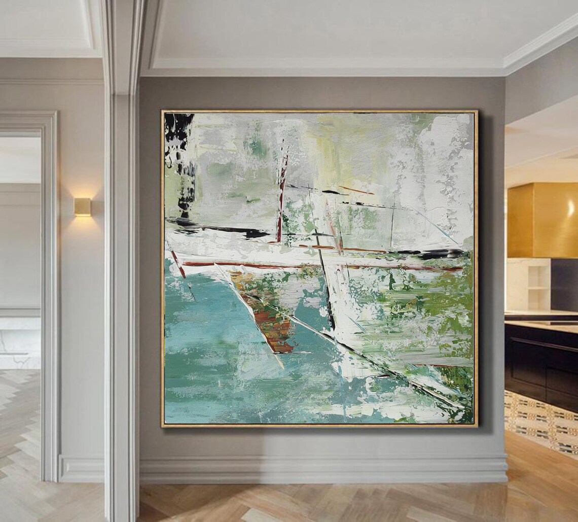 Extra Large Painting on Canvaslarge Acrylic Paintinglarge - Etsy