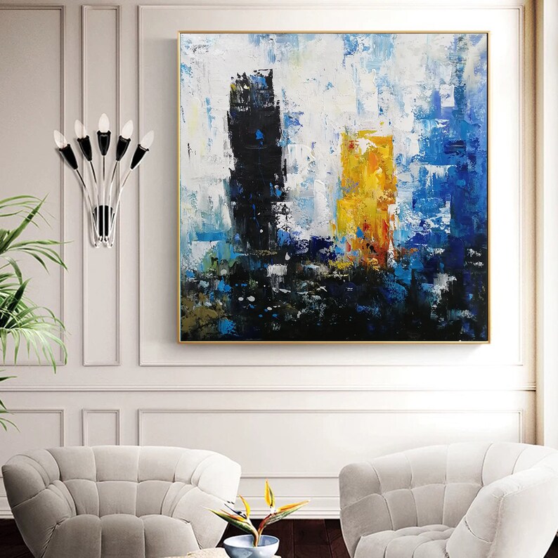 Large Abstract Canvas Art Original Abstract Painting - Etsy