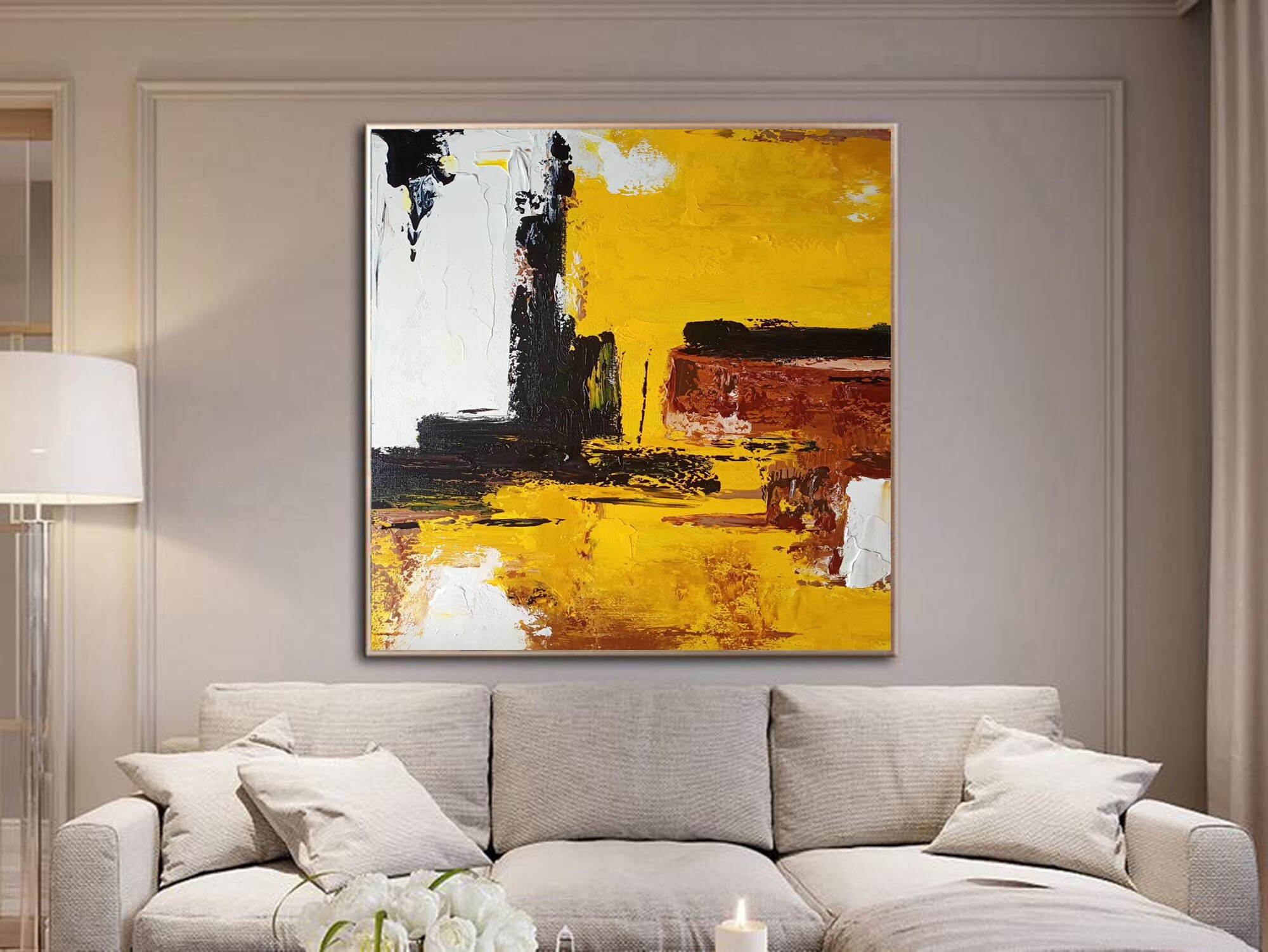 Large Wall Art Abstract Painting Originalextra Large Abstract - Etsy