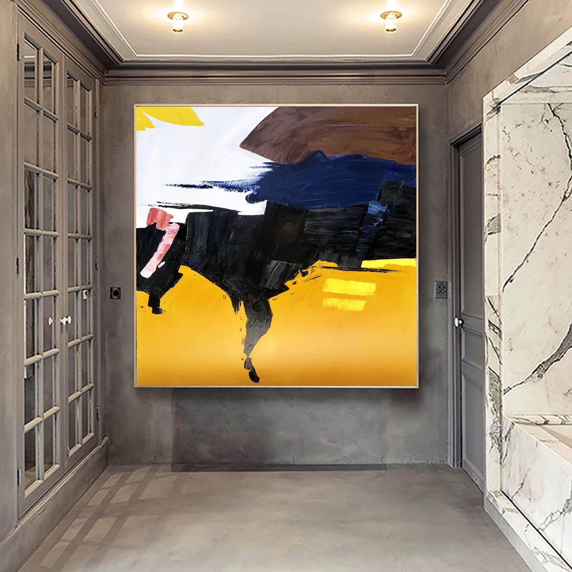 Extra large wall art canvaslarge canvas artlarge abstract | Etsy