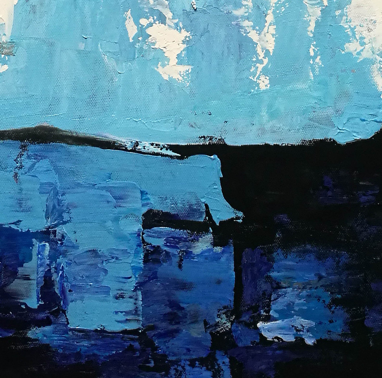 Custom canvas art canvas wall art large original painting | Etsy