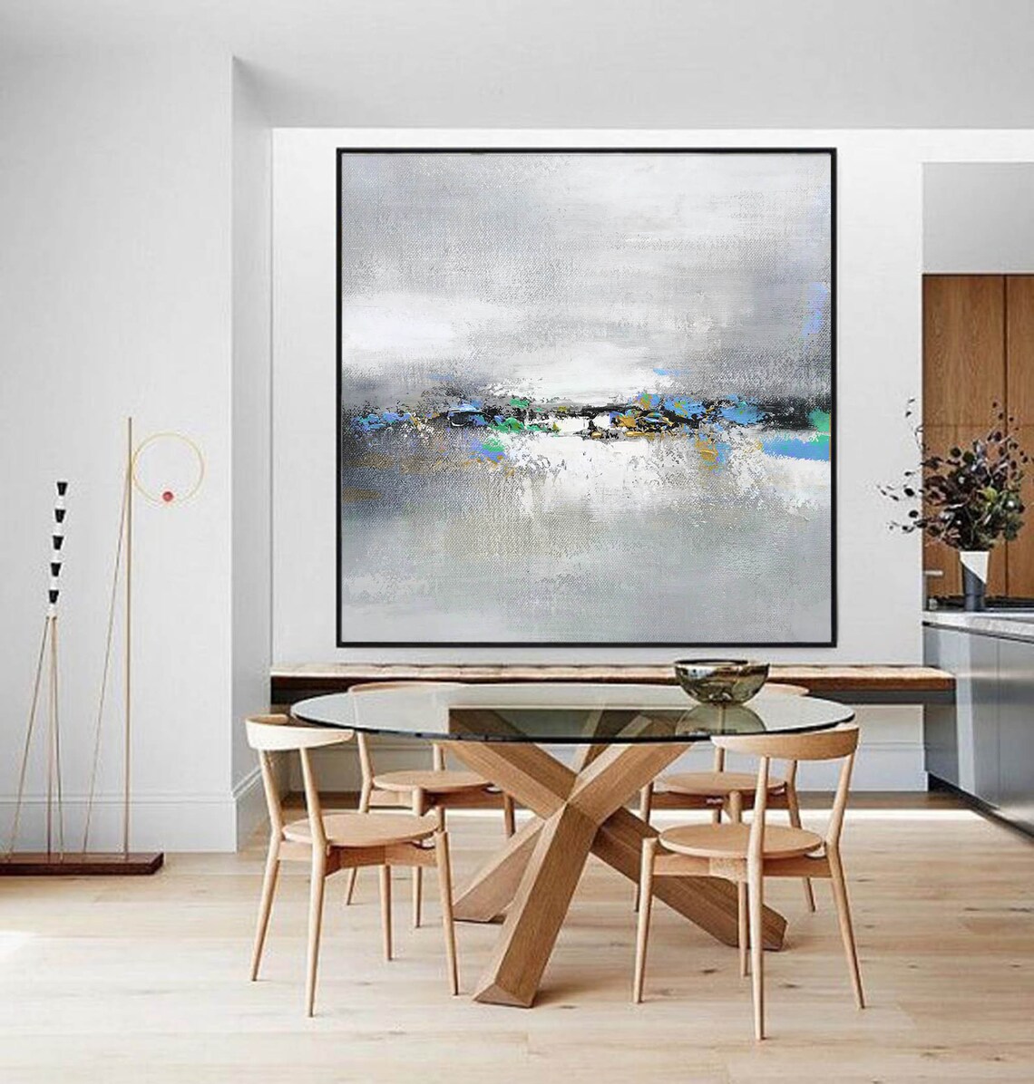 Modern Abstract Painting,living Room Painting Abstract,large Abstract ...