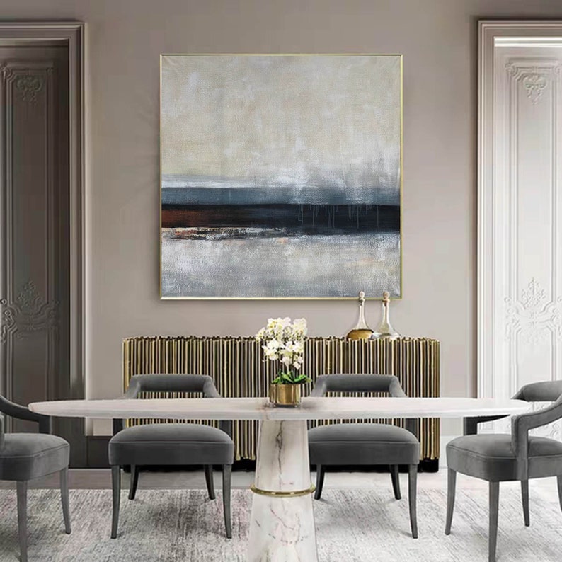 Extra Large Abstract Painting Landscapelarge Abstract Canvas - Etsy