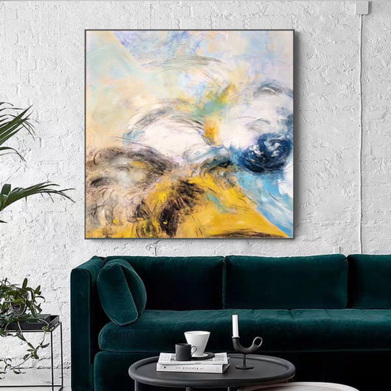 Oversized Wall Art,large Acrylic Painting,large Canvas Wall Art ...