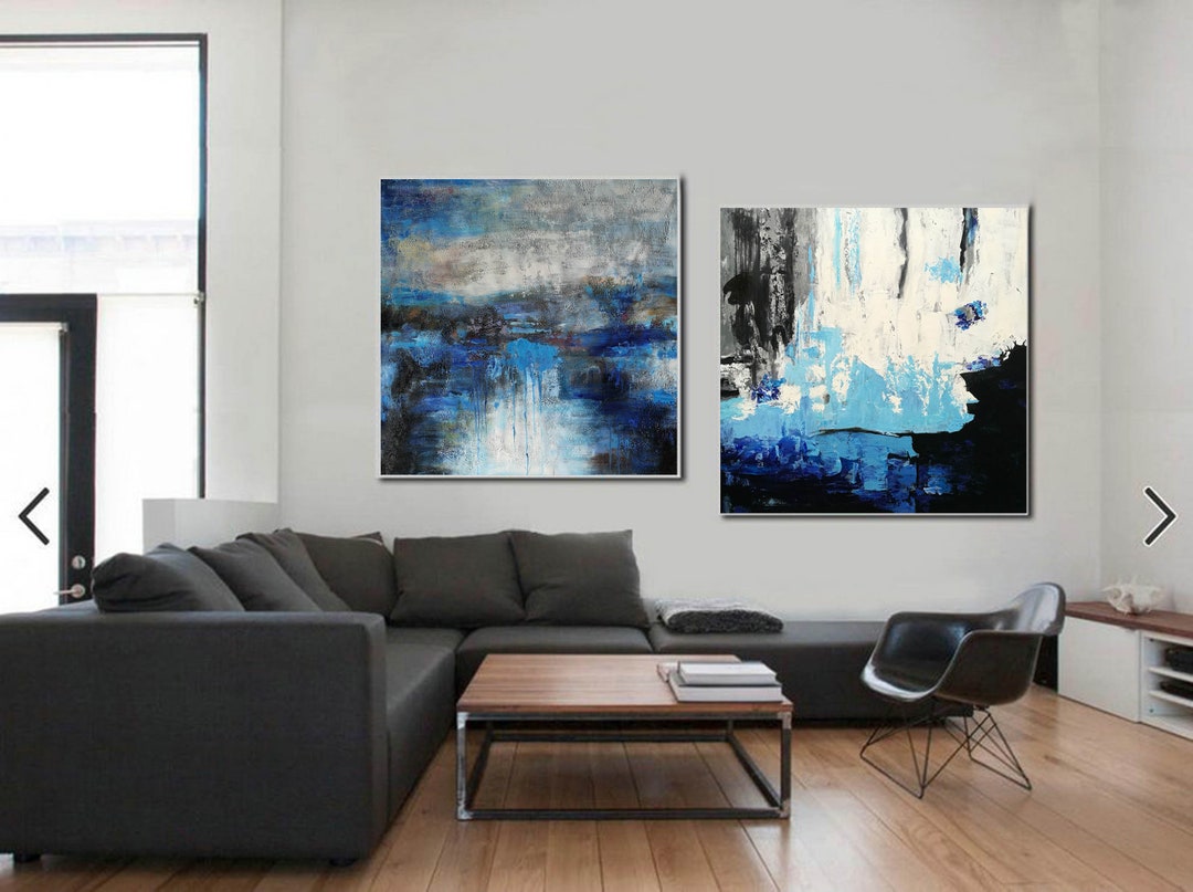 Large Abstract Painting | Abstract Canvas Art | Abstract Wall Art ...