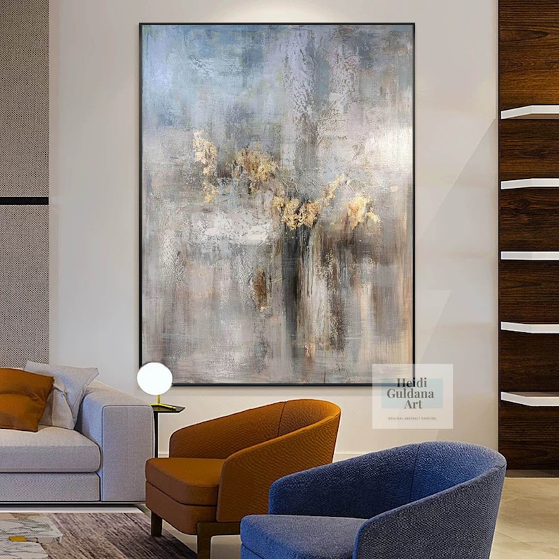 Large Abstract Canvas Art Original Abstract Oil Painting - Etsy