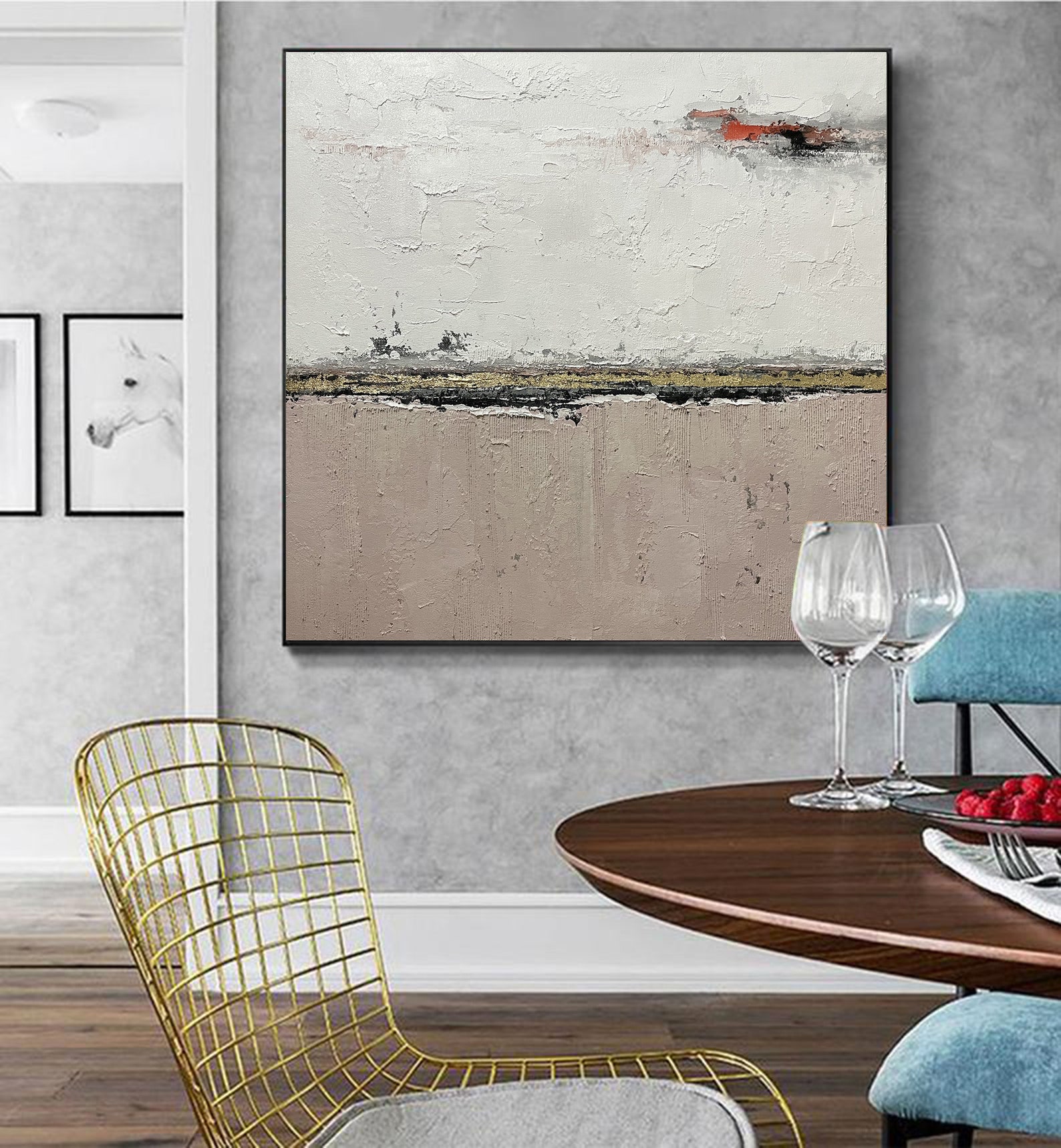 Original Abstract Painting on Canvas Rich Textured Painting - Etsy