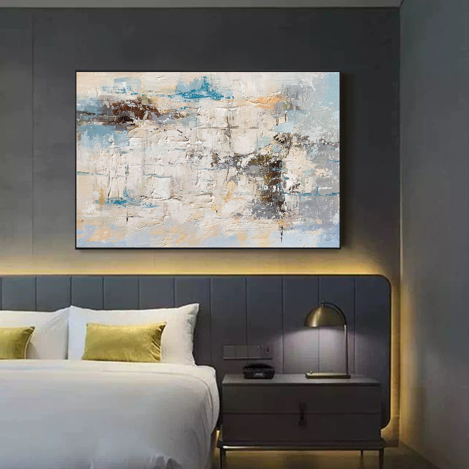 Large Original Abstract Painting on Canvas Oversized Abstract - Etsy