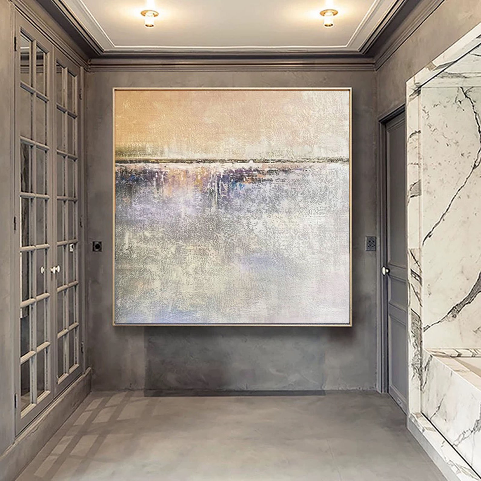 Modern Abstract Painting,canvas Painting Original,contemporary Wall Art ...