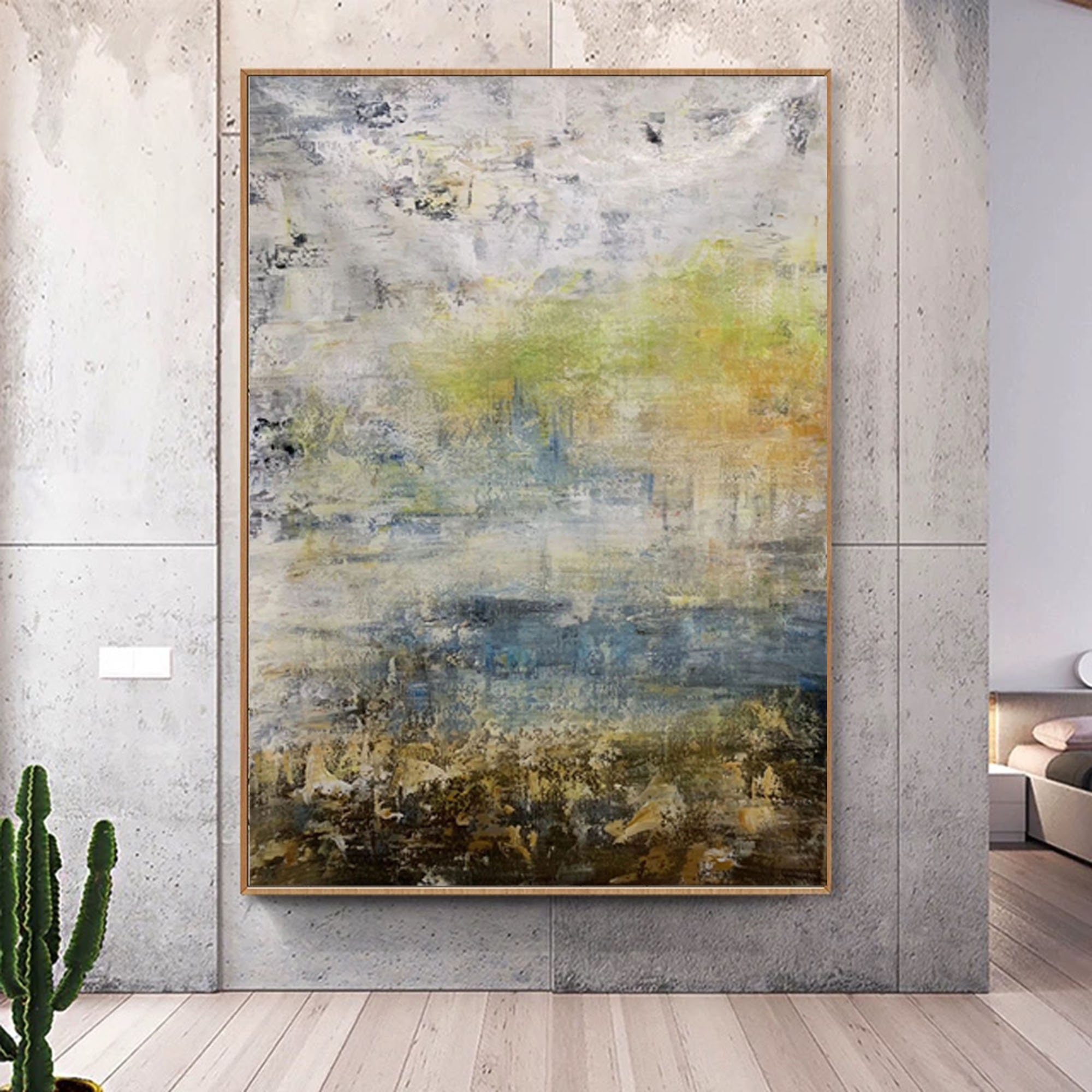 Contemporary painting canvaslarge wall art abstractmodern | Etsy