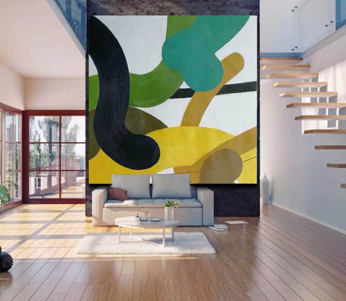 Modern Wall Art Canvasextra Large Wall Art Canvasabstract - Etsy