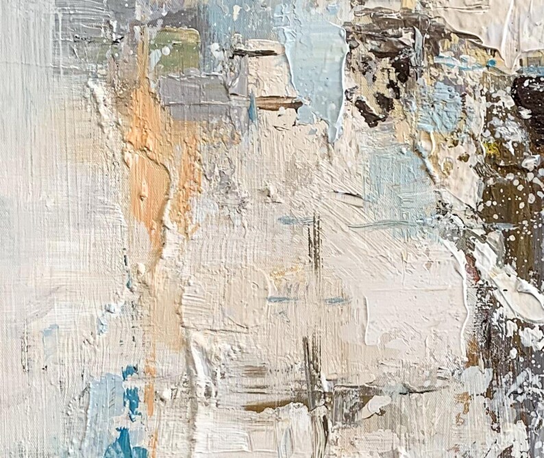 Large Canvas Wall Art Textured Wall Art Large Abstract | Etsy