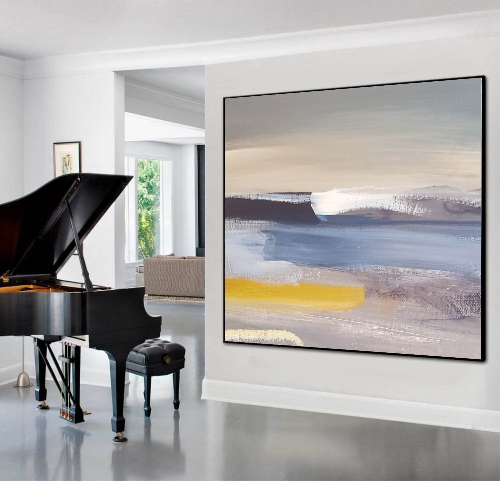 Oversized Abstract Painting,modern Abstract Wall Art,extra Large ...
