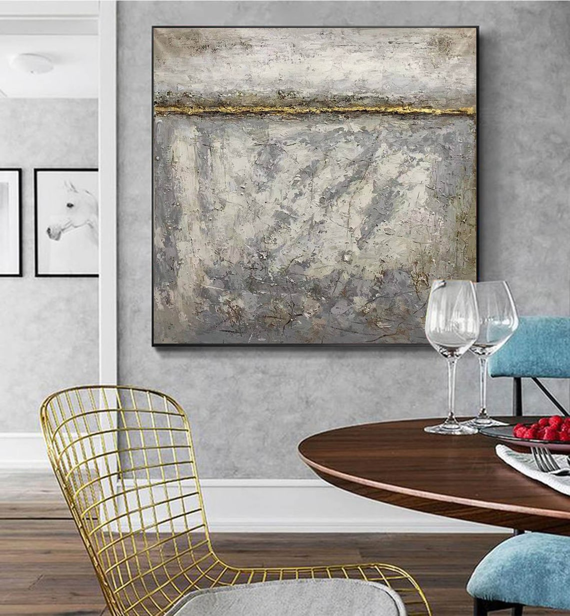 Extra Large Wall Art Modern Abstract Painting on Canvas | Etsy