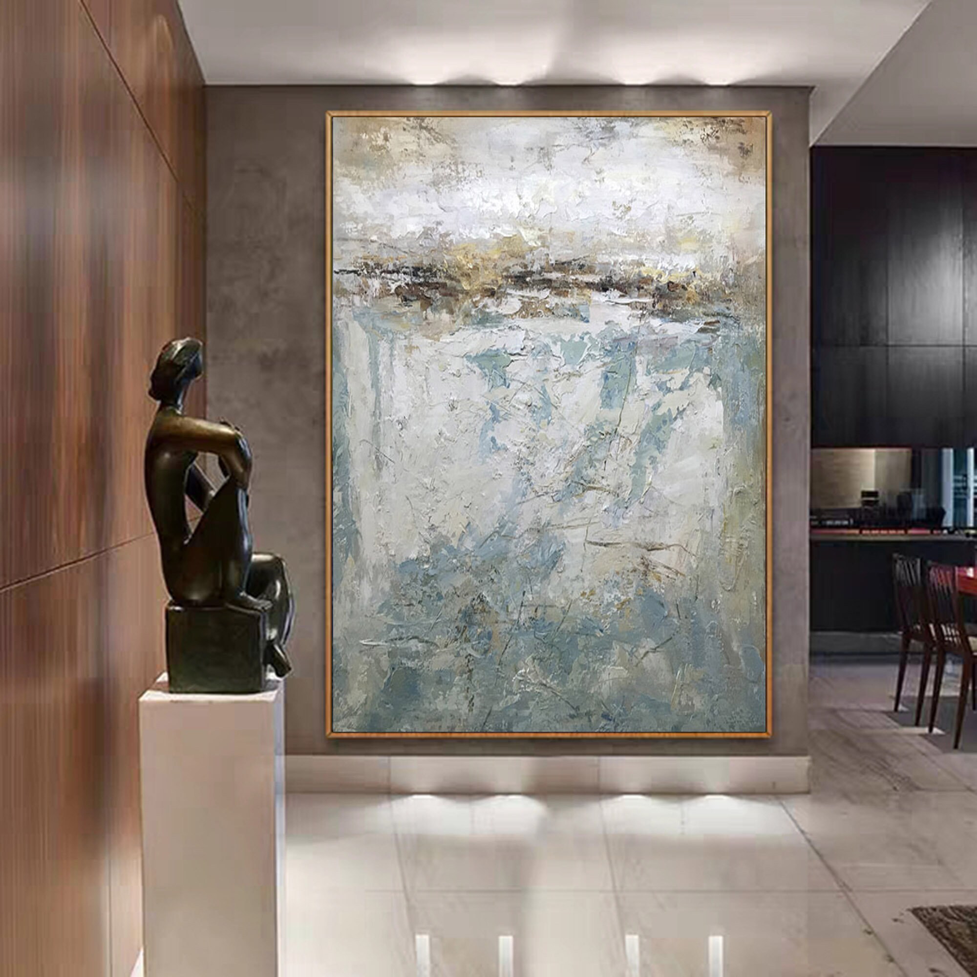 Extra Large Wall Art Canvas, Original Abstract Painting, Large Abstract ...