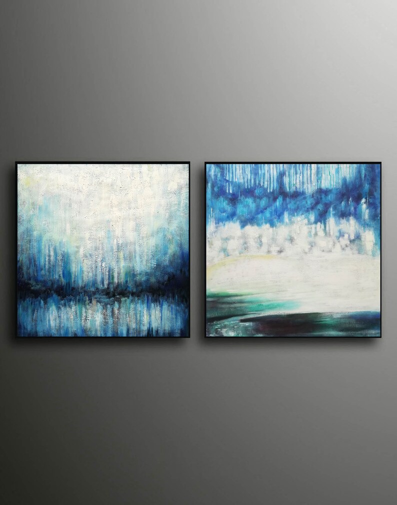 Large Wall Art Abstract Canvas Art Canvas Wall Art | Etsy