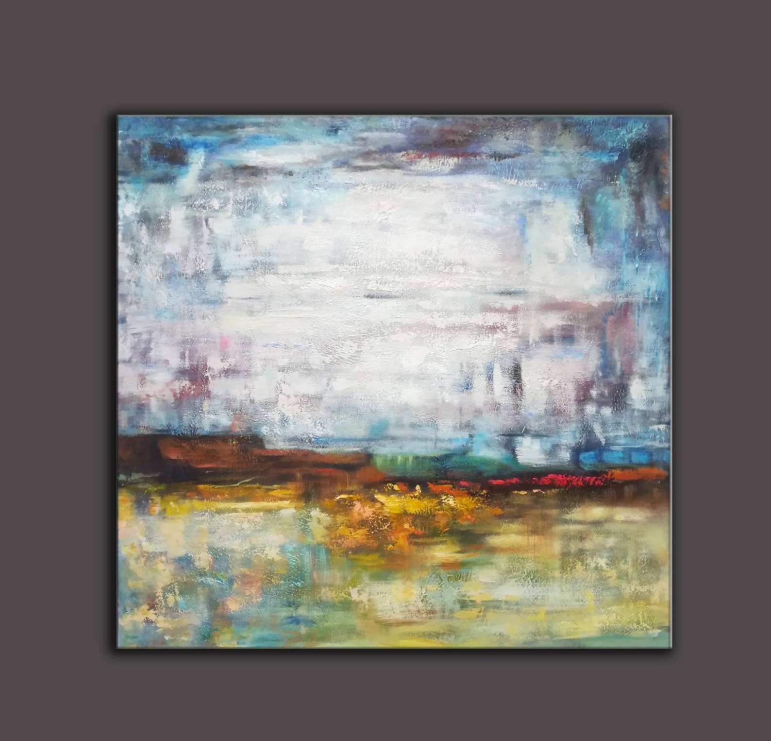Modern Abstract Paintings on Canvasextra Large Wall Arthuge - Etsy