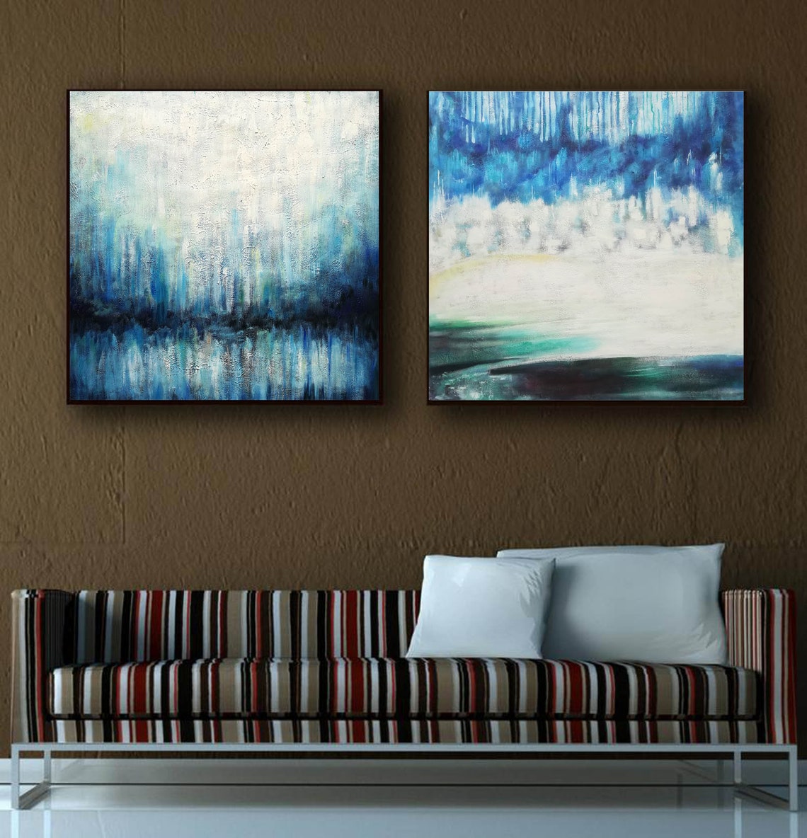 Large Wall Art Abstract Canvas Art Canvas Wall Art - Etsy