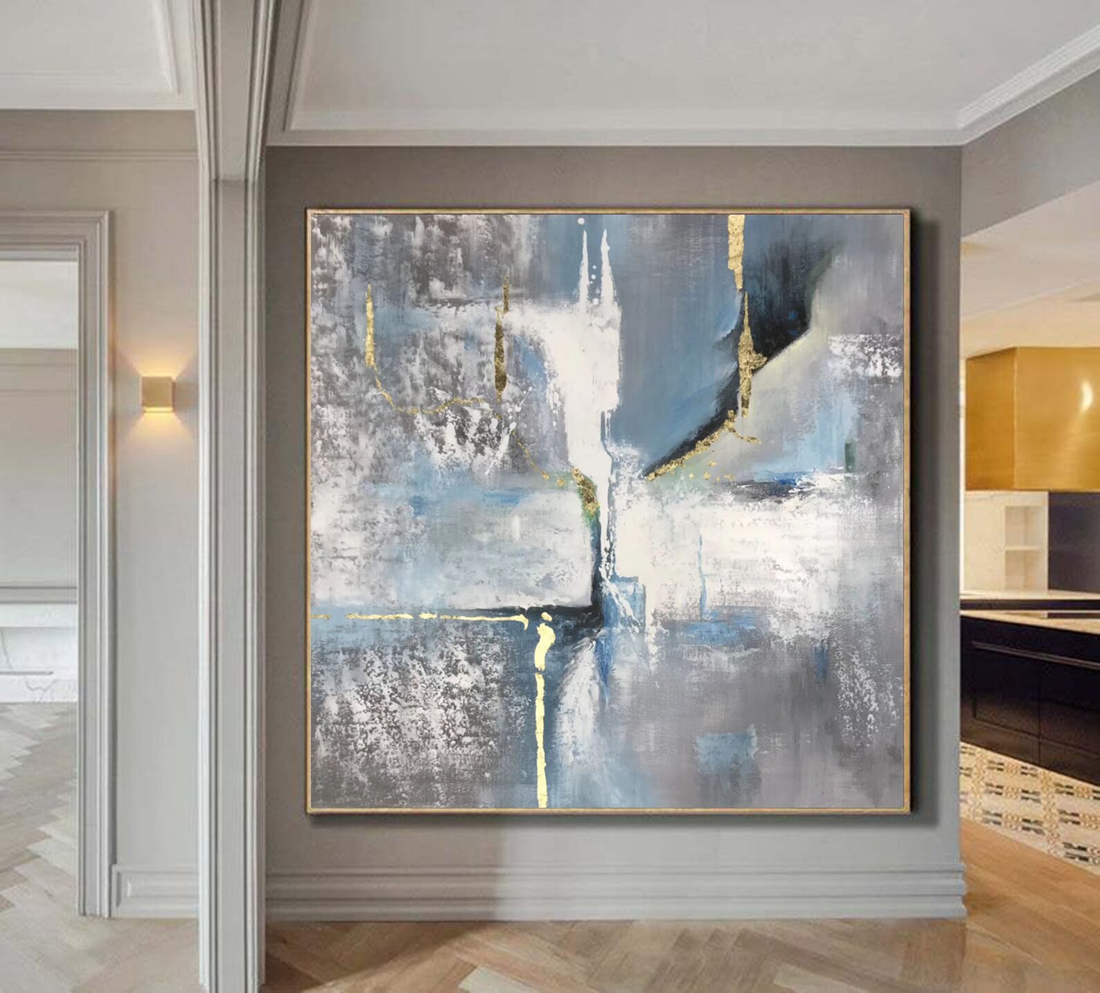 Large Acrylic Painting,modern Abstract Painting Canvas Original ...