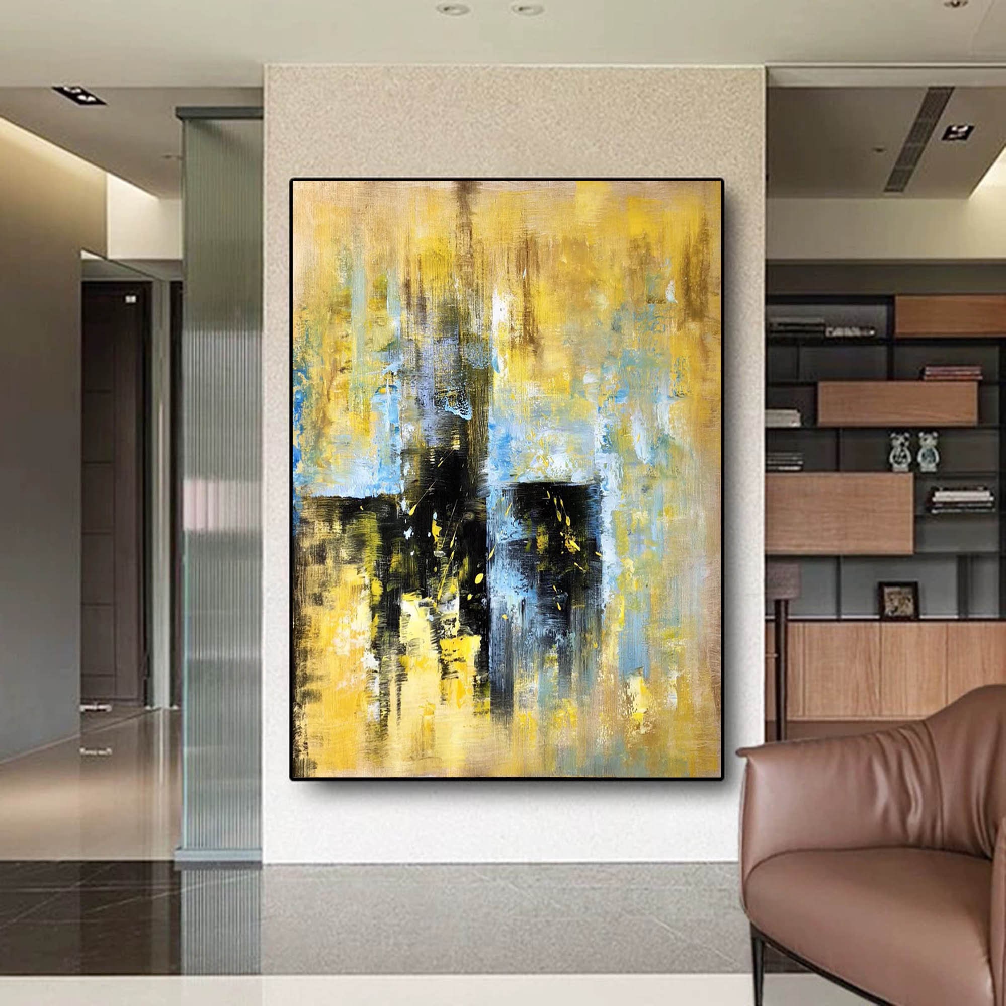 Modern Abstract Wall Artextra Large Wall Art | Etsy