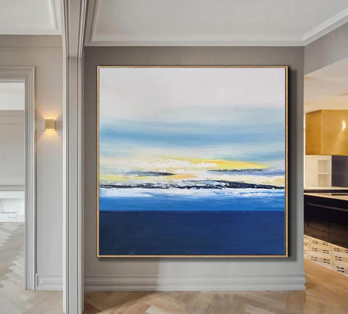 Large Landscape Painting on Canvas Originalhuge Wall - Etsy