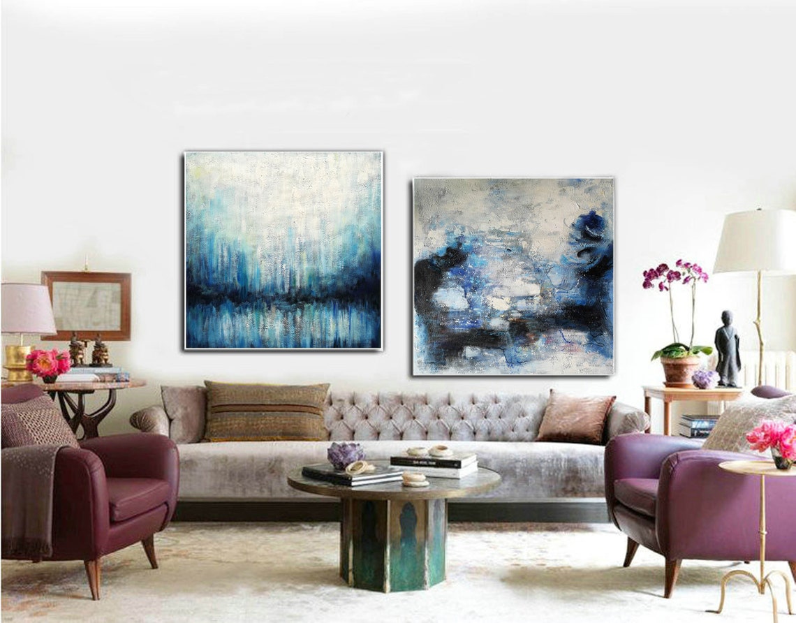 Extra Large Wall Art Abstract | Large Canvas Art | Modern Abstract ...