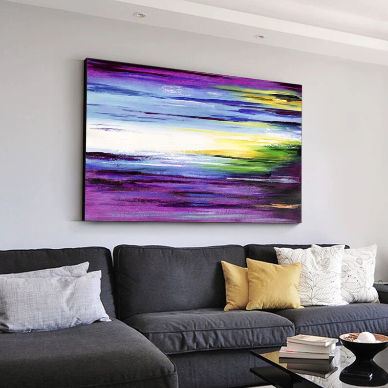 Modern Abstract Wall Art,oversized Abstract Painting,abstract Painting ...