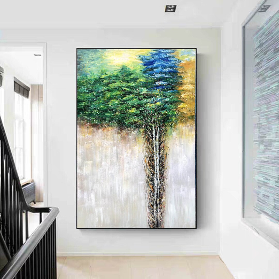 Oversized Wall Art Abstract, Large Original Abstract Painting, Large ...