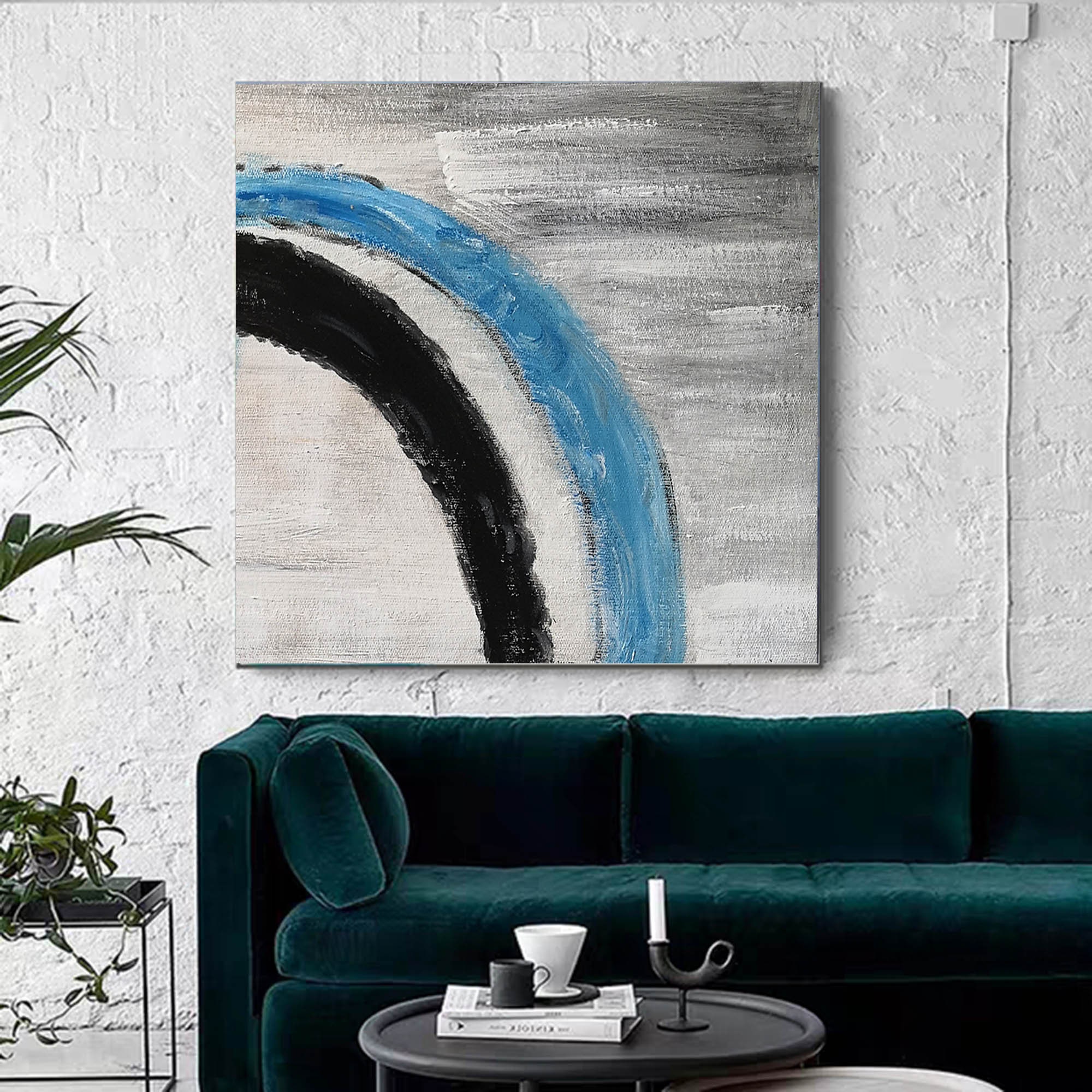 Large Wall Canvas Painting,large Canvas Art,oversize Abstract Painting ...