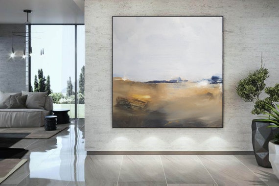 Large Canvas Art Abstractliving Room Wall Art Canvaslarge | Etsy